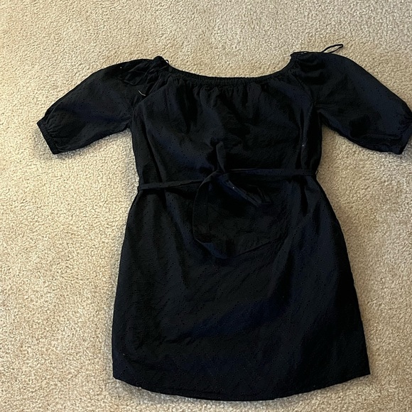 GAP | Dresses | Black Off The Shoulder Dress Gap Small | Poshmark